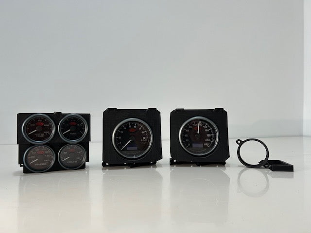 SAAS Muscle Series 1 and 2 - HZ GTS Dash Gauge Adaptor Kit – UNICQ PARTS